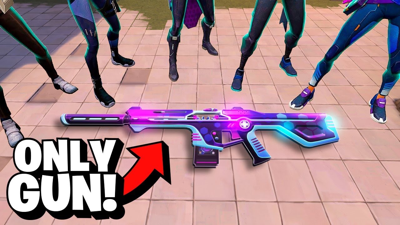 Valorant, But We Share ONE Gun! - YouTube