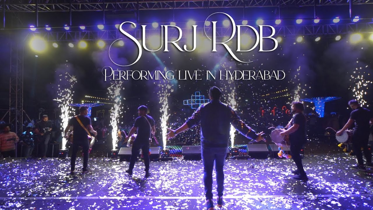 SURJ RDB | PERFORMING LIVE | AT HYDERABAD - YouTube