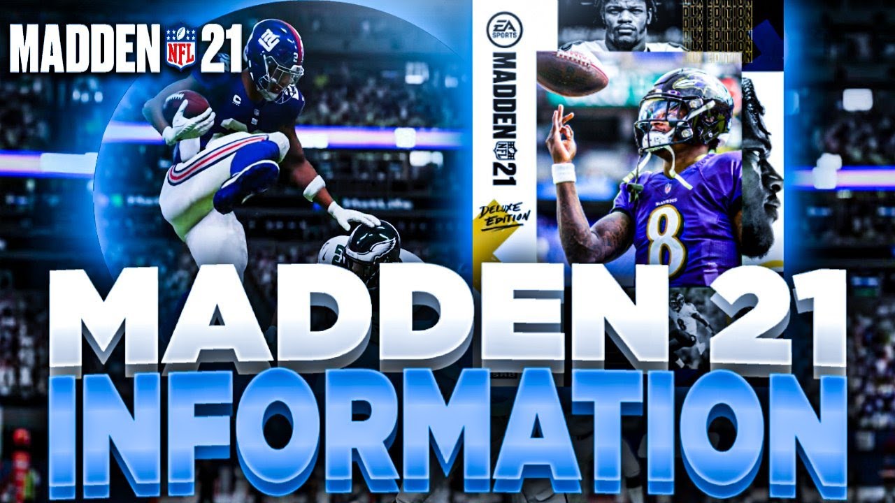 MADDEN 21 INFORMATION!! | ANALYZING EVERYTHING WE KNOW ABOUT MADDEN 21 ...