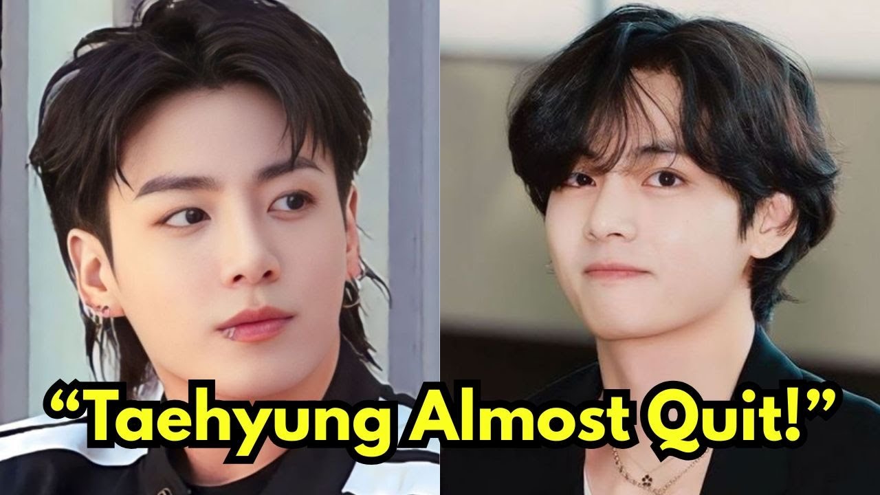 Taehyung almost quit BTS, but Jungkook did this at the last second-the ...
