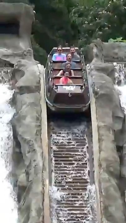Daredevil Falls' Scenic Drop at Dollywood - YouTube