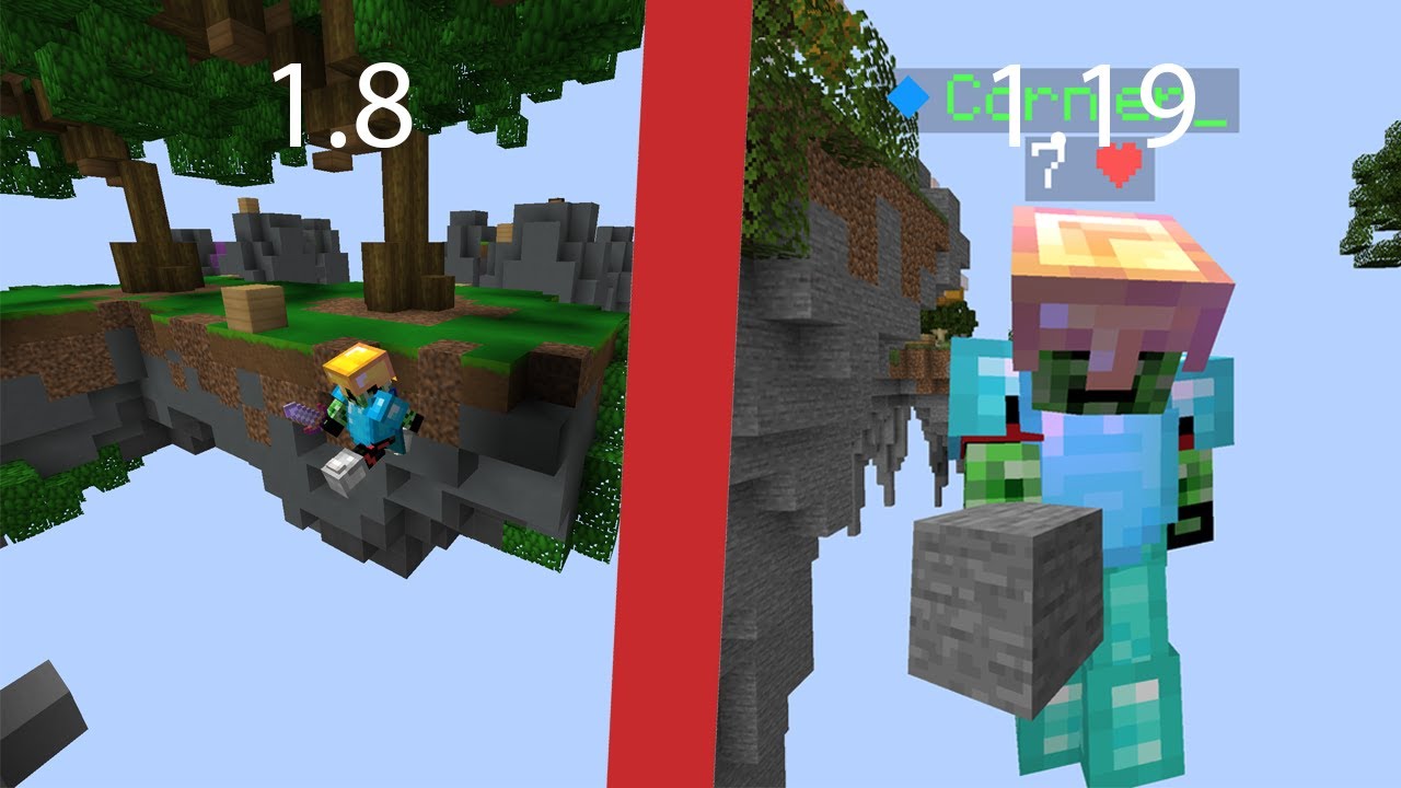1.8 on Hypixel vs 1.19, which is better - YouTube