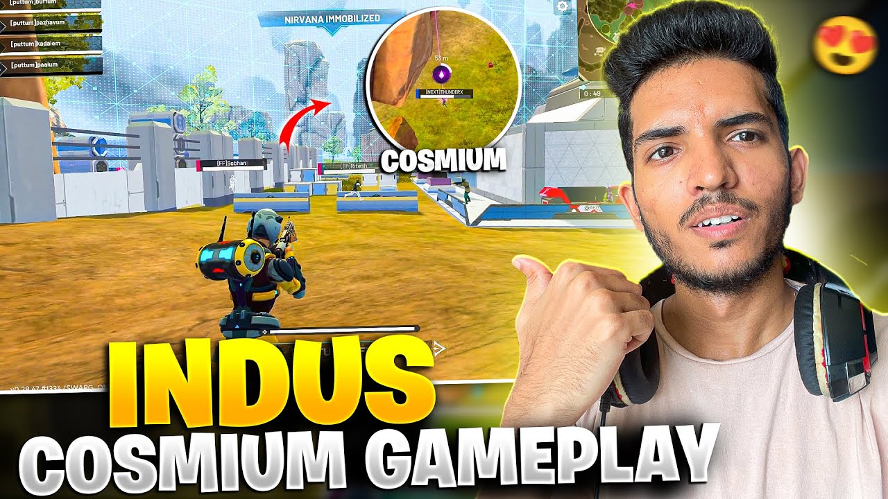 😍 Indus Game COSMIUM GAMEPLAY | Indus Battle Royale Gameplay | Indus ...