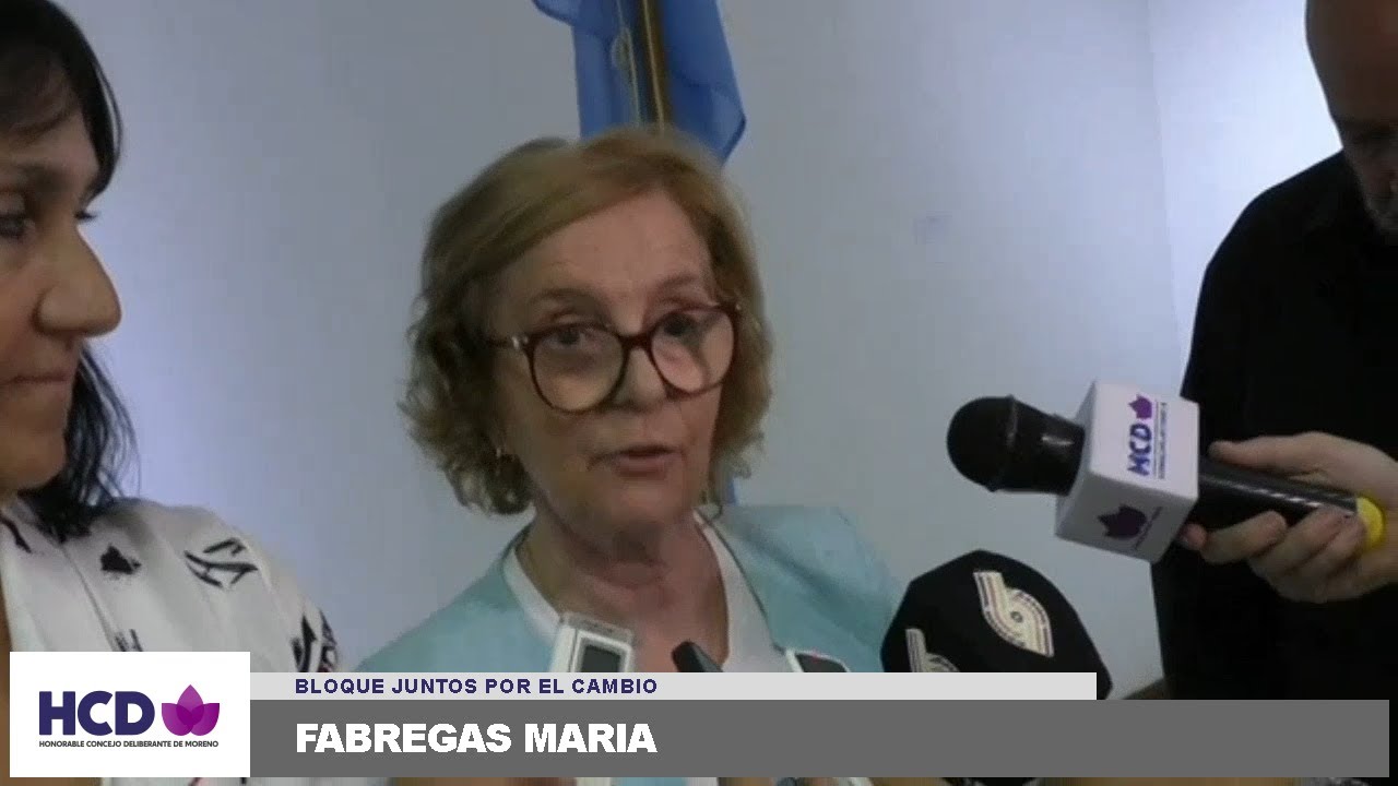 Testimonios de la 8° Sesión Extraordinaria - Cjala María Fabregas - YouTube