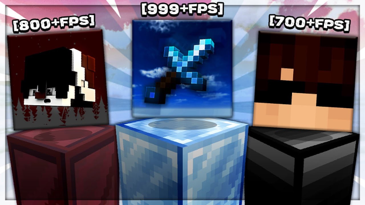 *TOP 5* MCPE PVP TEXTURE PACKS! *FPS BOOST* 1.120+ | Minecraft Bedrock ...