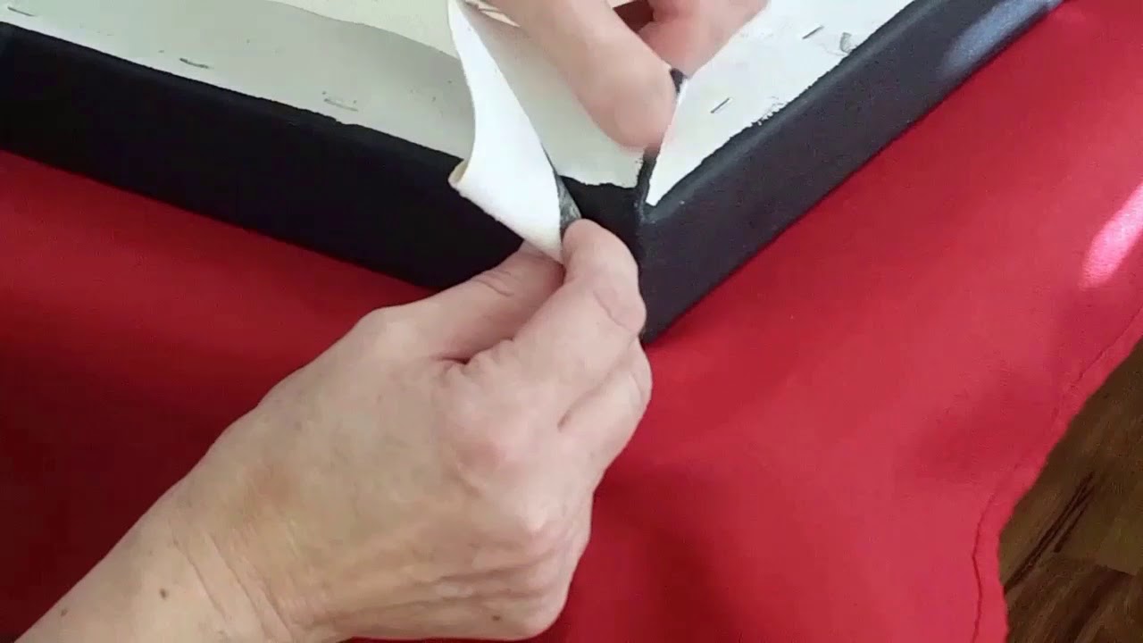 How To Fold Canvas Corners YouTube how-to-fold-canvas-corners-youtube