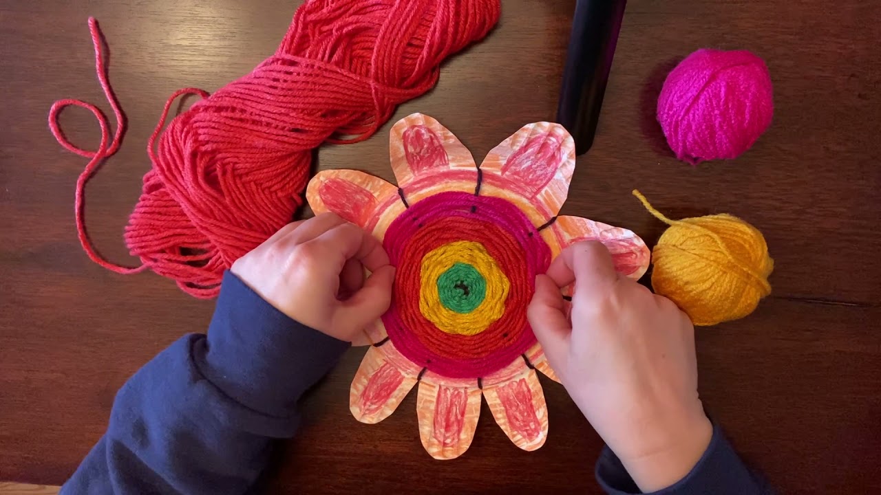 Radial Weaving - When to know you are finished! - YouTube
