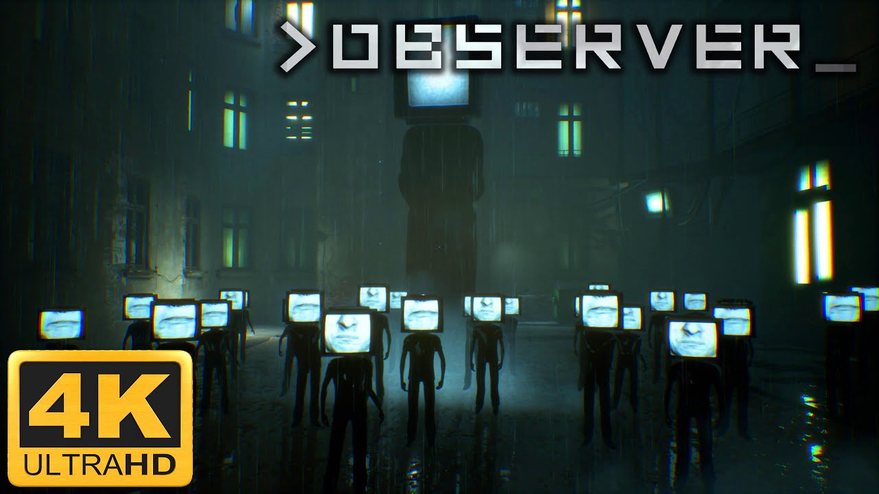 Observer - Playthrough Gameplay Part 3 - 4K Video - YouTube