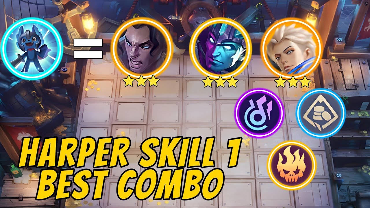 BEST SYNERGY AND HEROES COMBO FOR HARPER SKILL 1 | MOBILE LEGENDS MAGIC ...