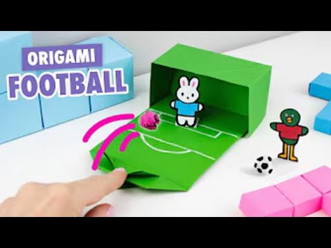 Origami Paper Football | How to make paper toy - YouTube