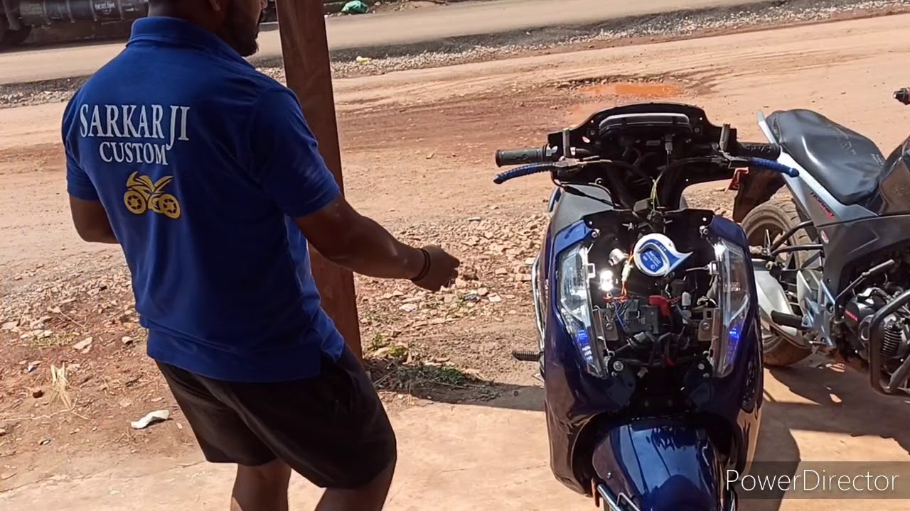 scooty modification suzuki access| sjmod2020 - YouTube