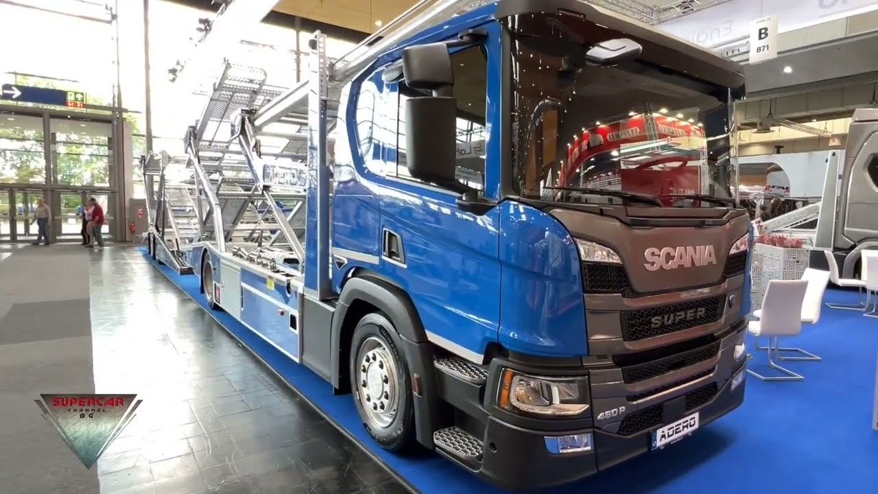 2023 Scania 460 P Super Car Transporter Walkaround IAA Transportation ...