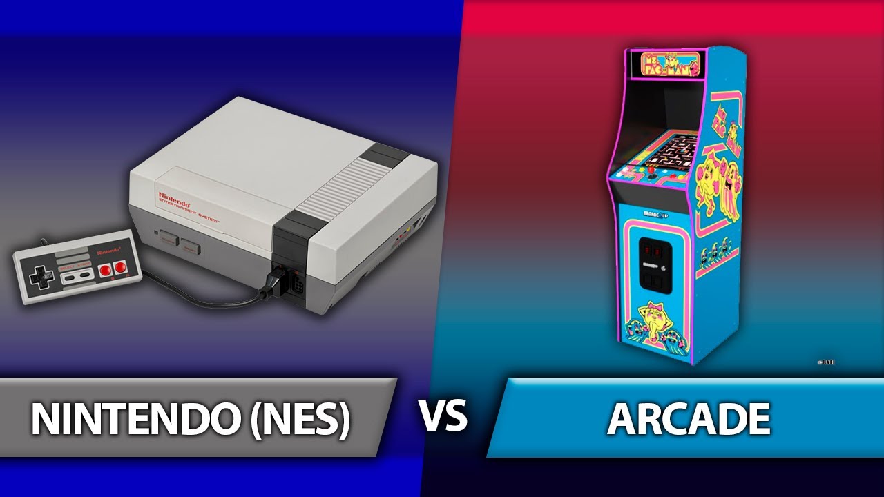 Nintendo (NES) vs Arcade | Comparativa Gráfica | (No Commentary) - YouTube