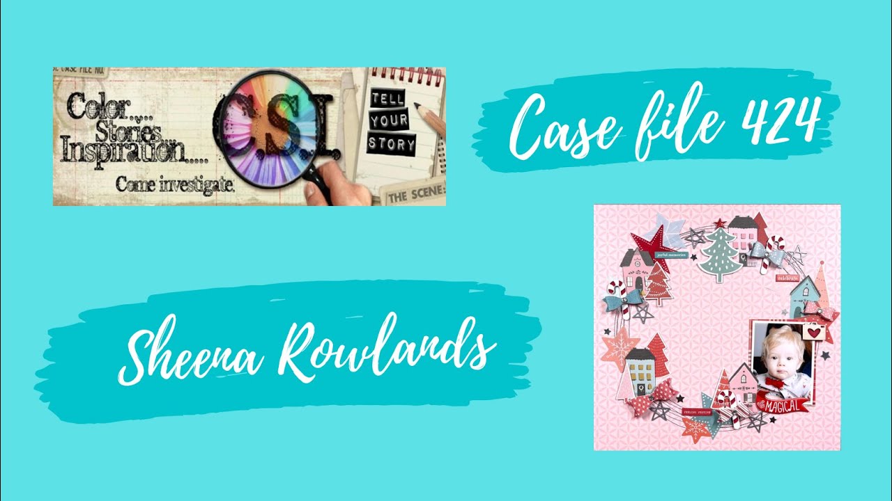 CSI case file 424 challenge scrapbook process video #csichallenge # ...