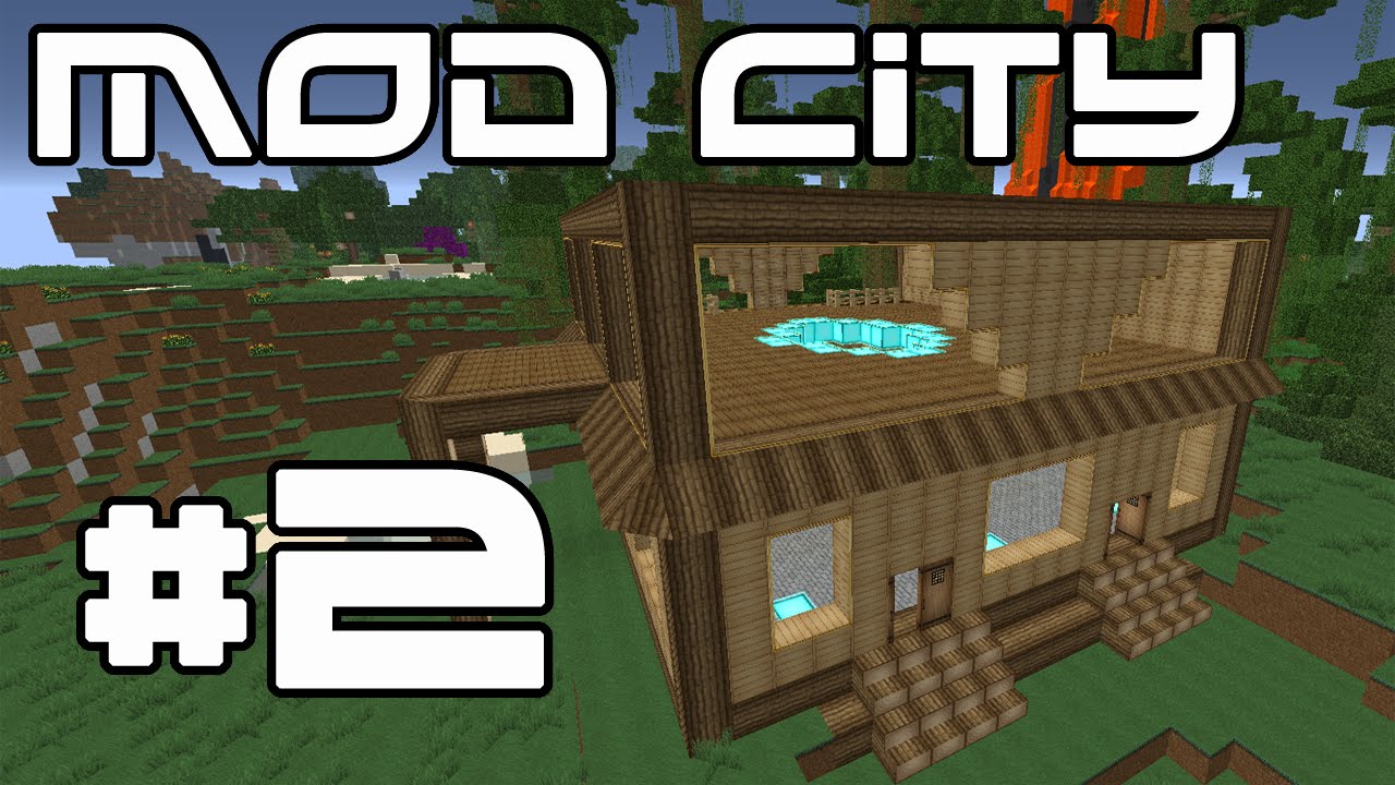 Minecraft Mod City - First Machines! #2 - YouTube