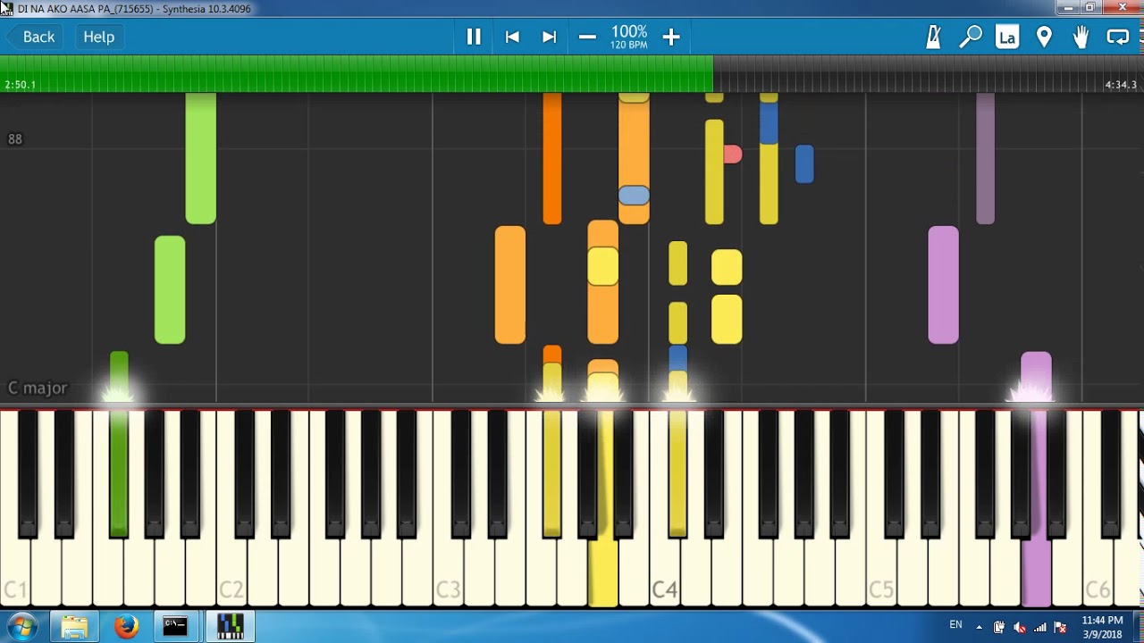 DI NA AKO AASA PA_(715655)[Synthesia piano tutorial] - YouTube