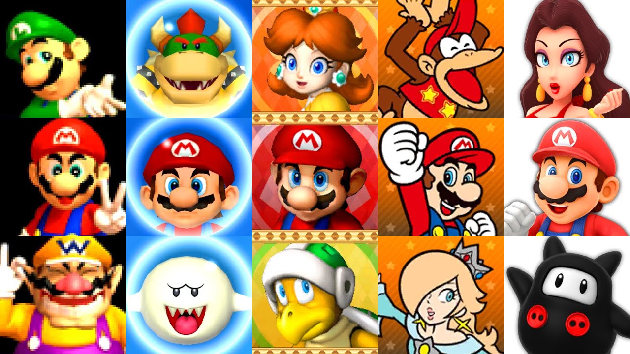 Evolution of All Characters in Mario Party (1998 - 2025) - YouTube