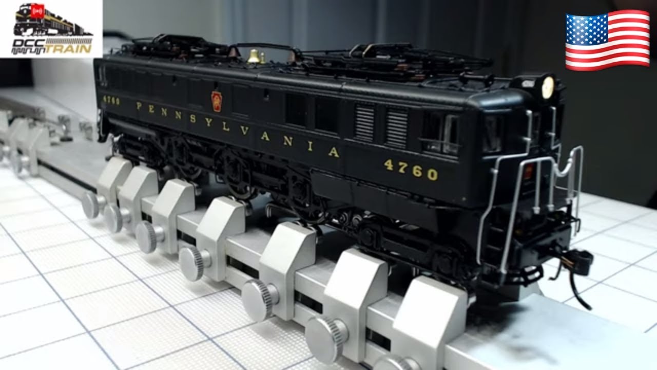 New HO BLI Paragon3 PRR P5a Boxcab - YouTube