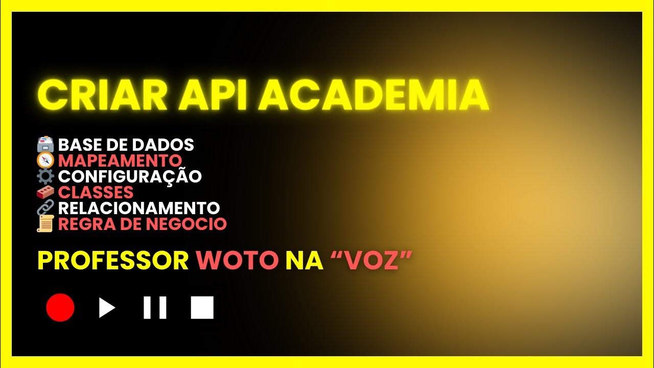 Como Criar uma API Completa com ASP.NET Core, EF Core e SQL Server para Academias 💪 | Passo a ...