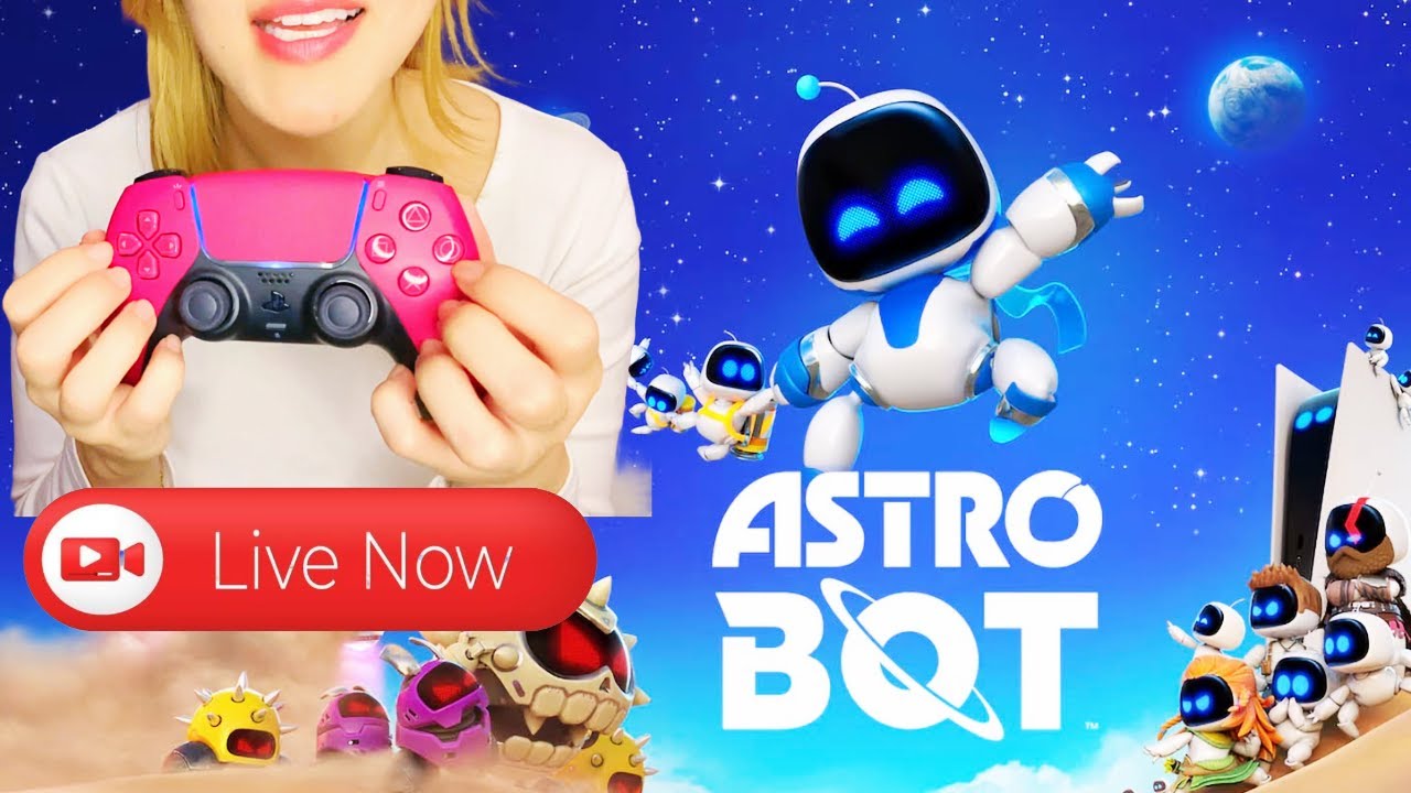 🔴 LIVE Astrobot Gameplay 🎮🌟Relax, De-Stress, Sleep 😴💤(My First Gaming ...