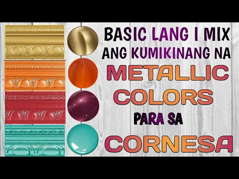 Basic lang i Mix ang Kumikinang na Metallic Colors para sa Cornesa ...