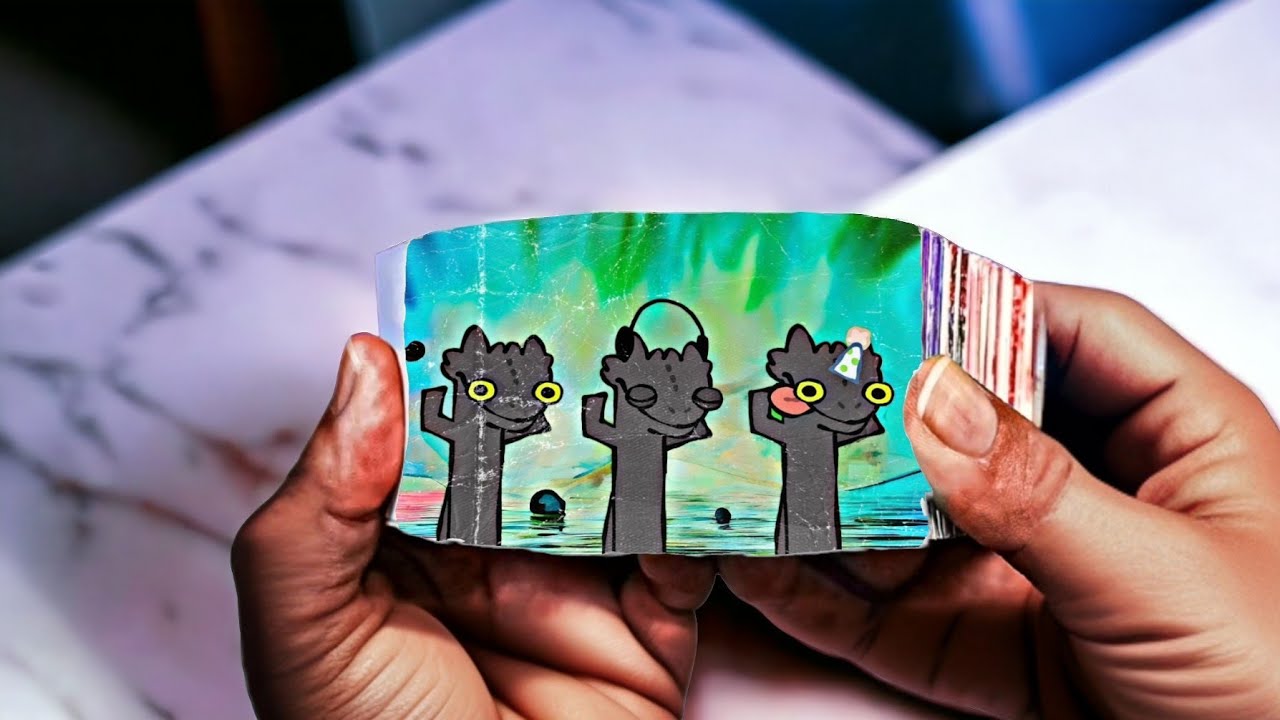 Toothless Dance (COMPLETE EDITION) Flipbook - YouTube