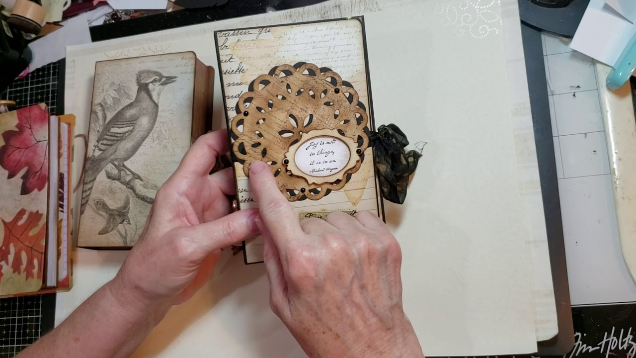 Pt 5 Pocket Notebook die and my creativity - YouTube