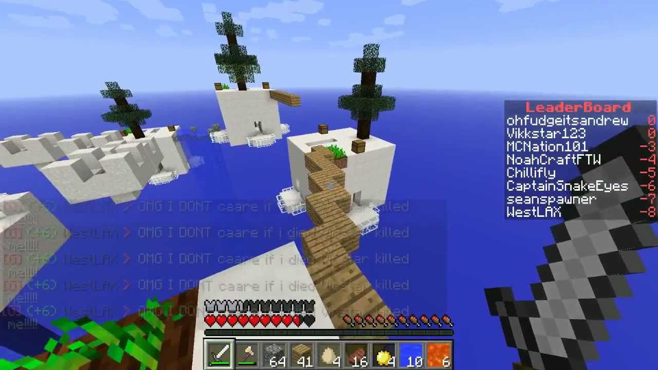 Minecraft Sky Wars #4 with Vikkstar123 & NoahCraftFTW - YouTube