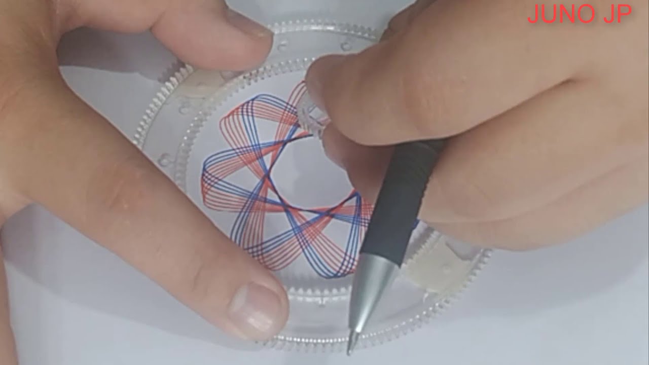 [ Painting ] - How To Draw Spirograph | Spirograph Painting #25 - YouTube