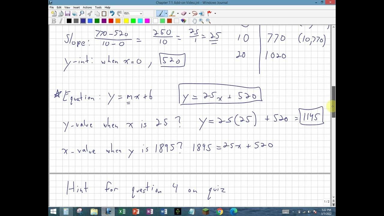 Foundations of Math and Pre-Calculus 10 7.1 Add On - YouTube