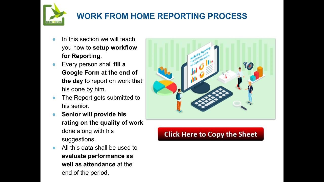 Automated Work from Home Report - YouTube