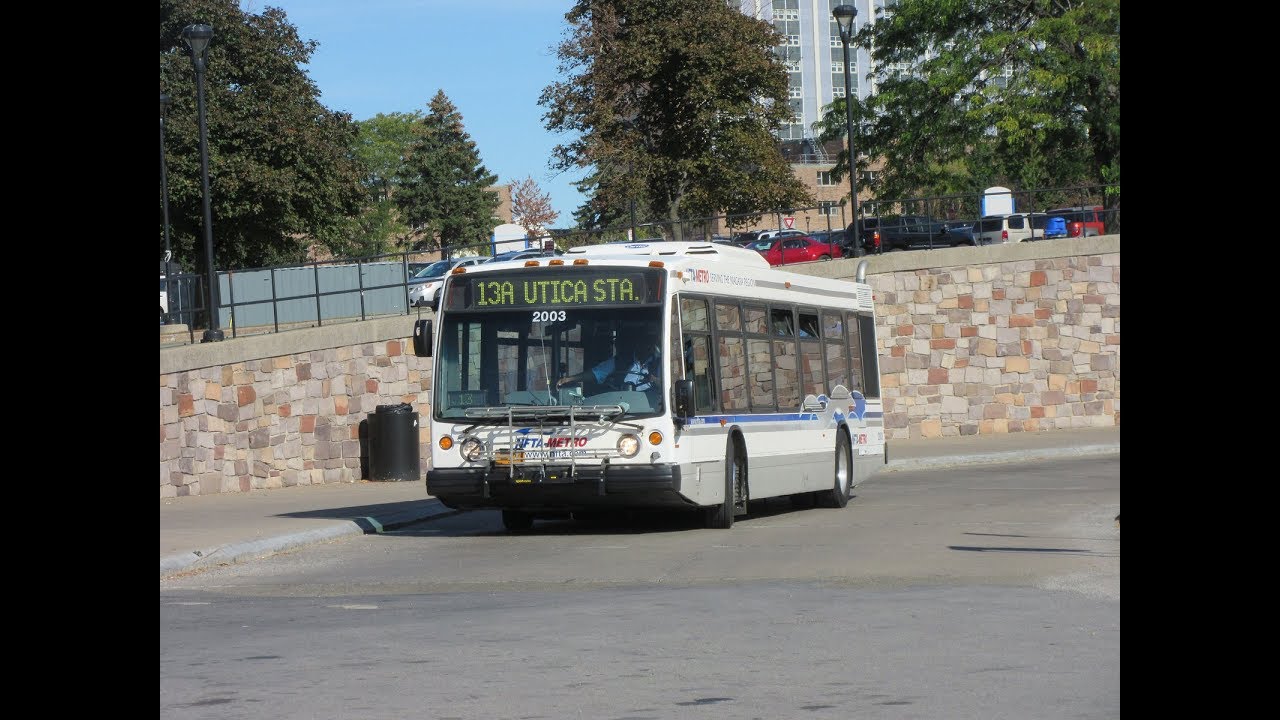 NFTA Metro: 2000 NovaBus LFS 2003 - YouTube