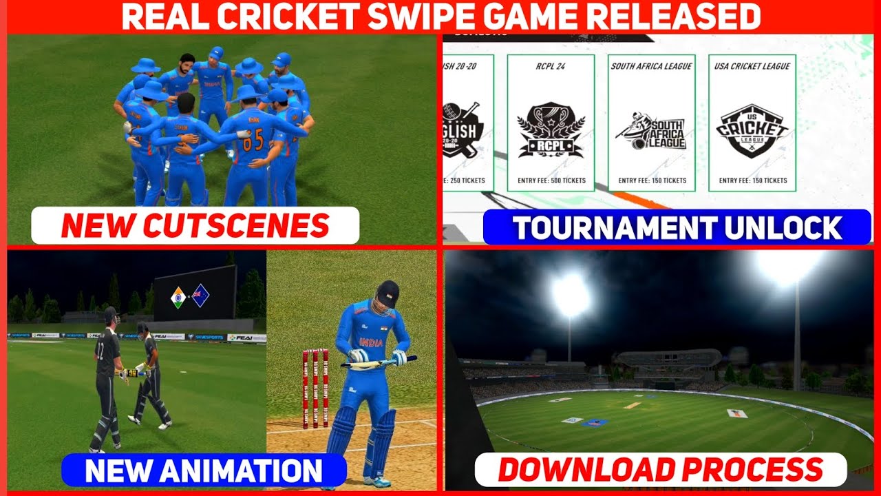 Real Cricket Swipe Official Launch! First Gameplay Review & Impressions ...