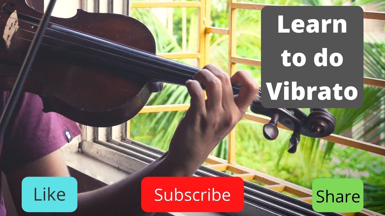 How to do VIBRATO on a violin || বেহালায় VIBRATO করতে শিখুন ...