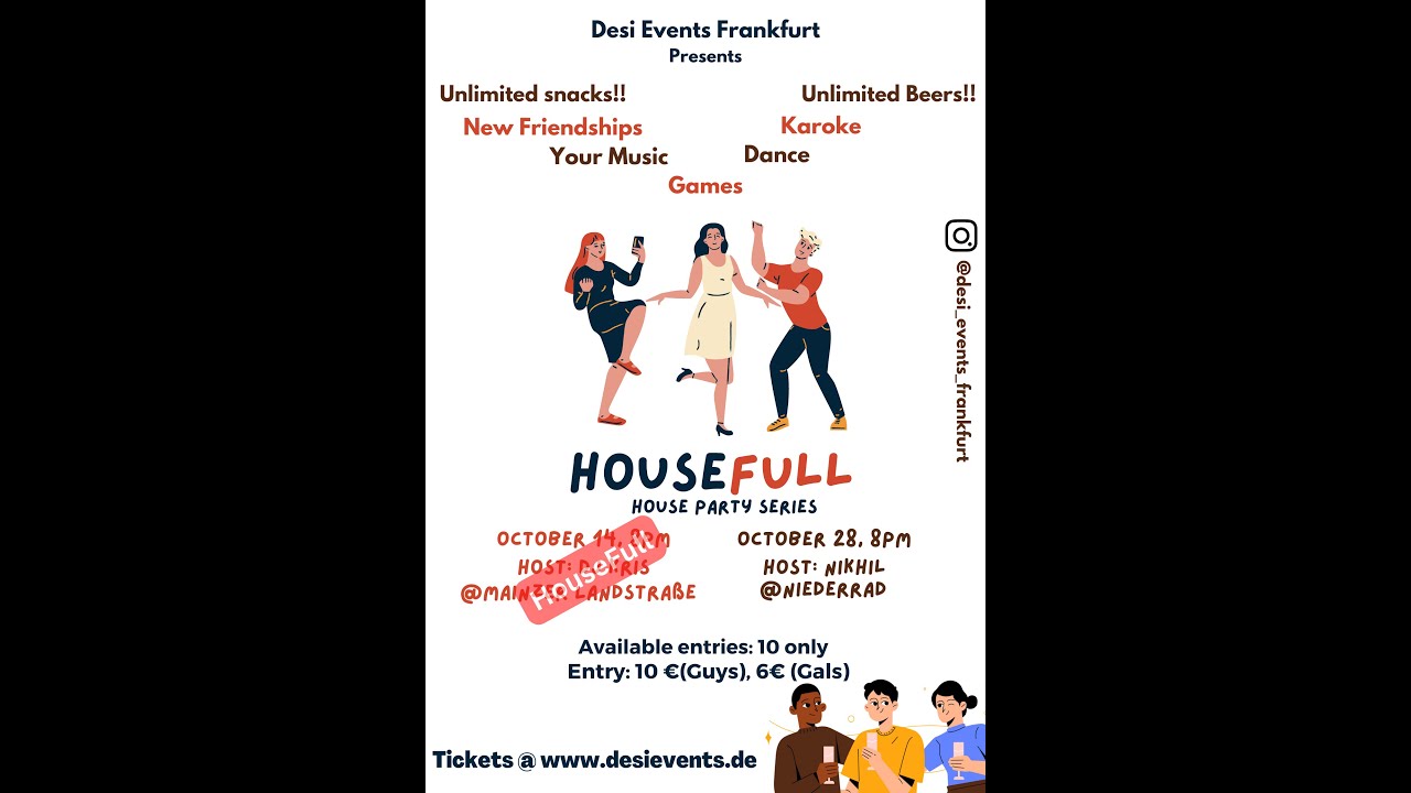 The HouseFull concept: Season of House Parties is here! - YouTube