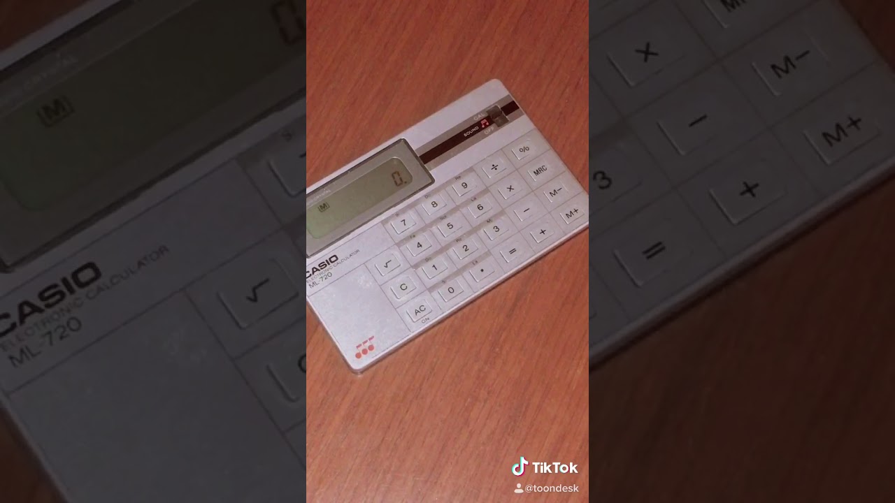Casio Melody Calculator - YouTube