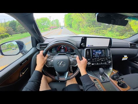 2025 Lexus LX700h Luxury: POV Drive, Walkaround and ASMR