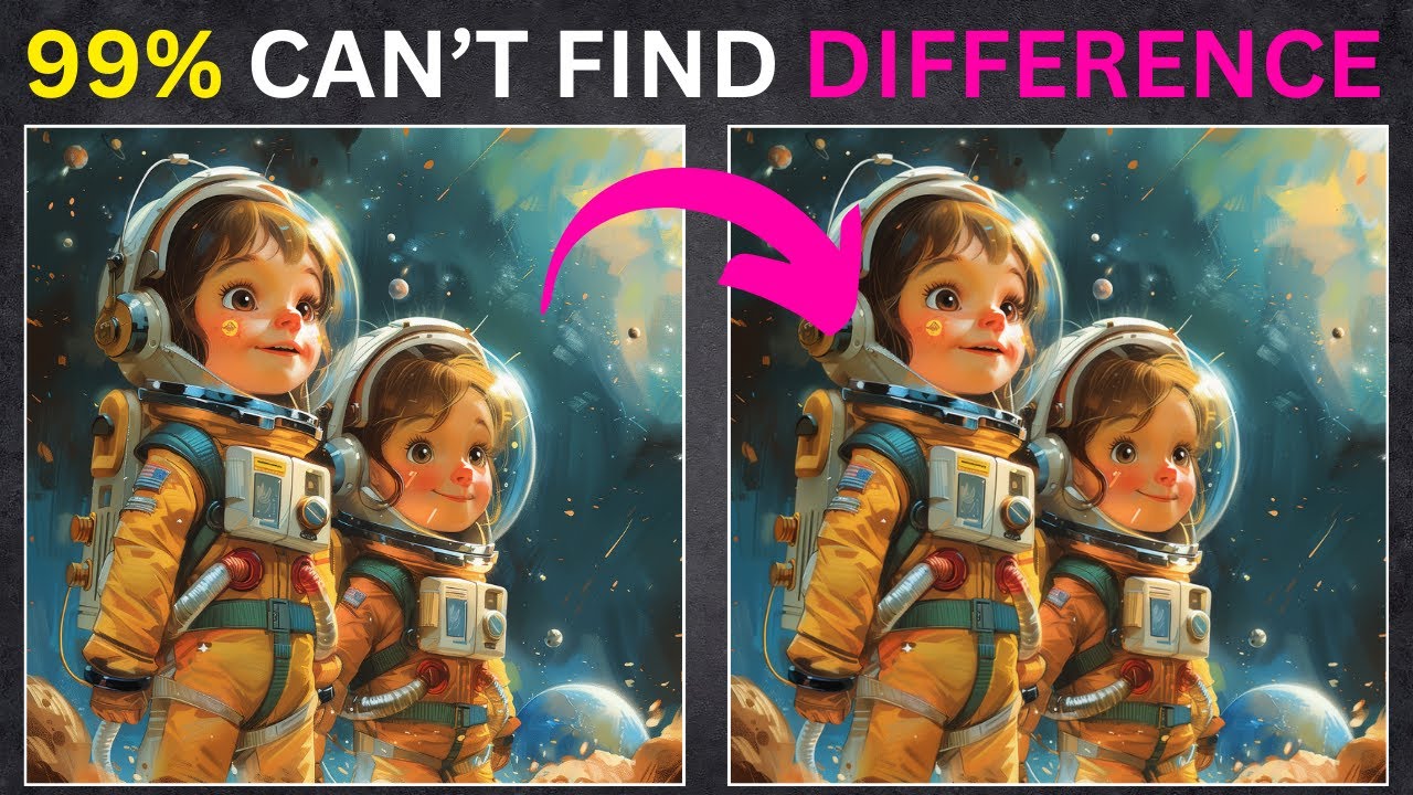 Find The Difference Puzzle Game: Space Mission [ Spot the Difference ...