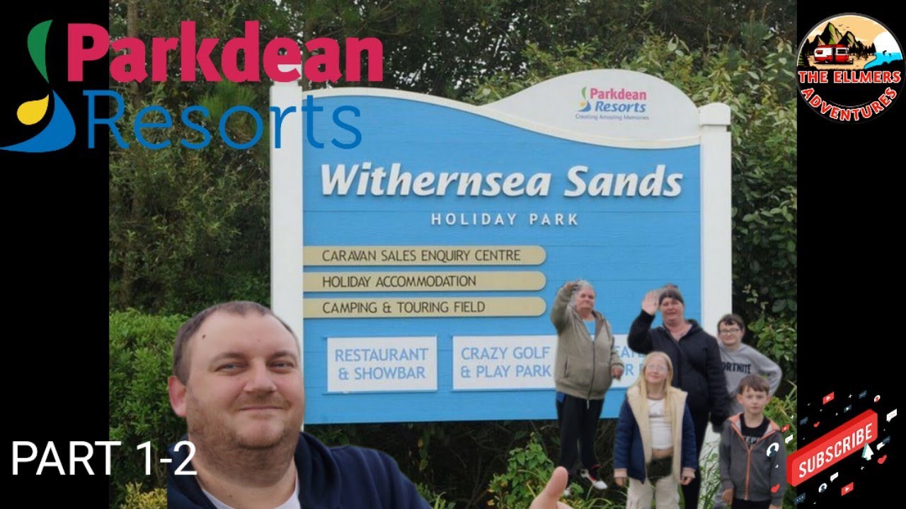 Withernsea Sands Holiday Park Tour Part 1 - YouTube