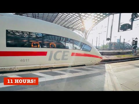 Aachen 🇩🇪 to Milan 🇮🇹: 11 Hours First-Class Journey 🚆 | ICE Train - YouTube