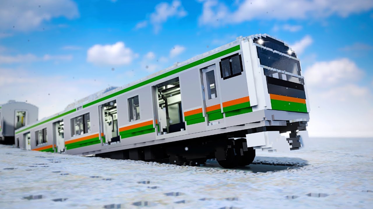 Trains Break Through Ice Lake - Teardown - YouTube