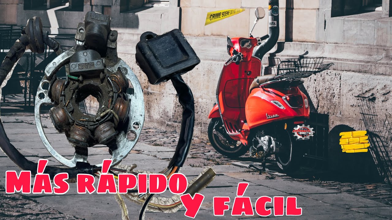 Cómo conectar CDI directo a UNA scooter - YouTube