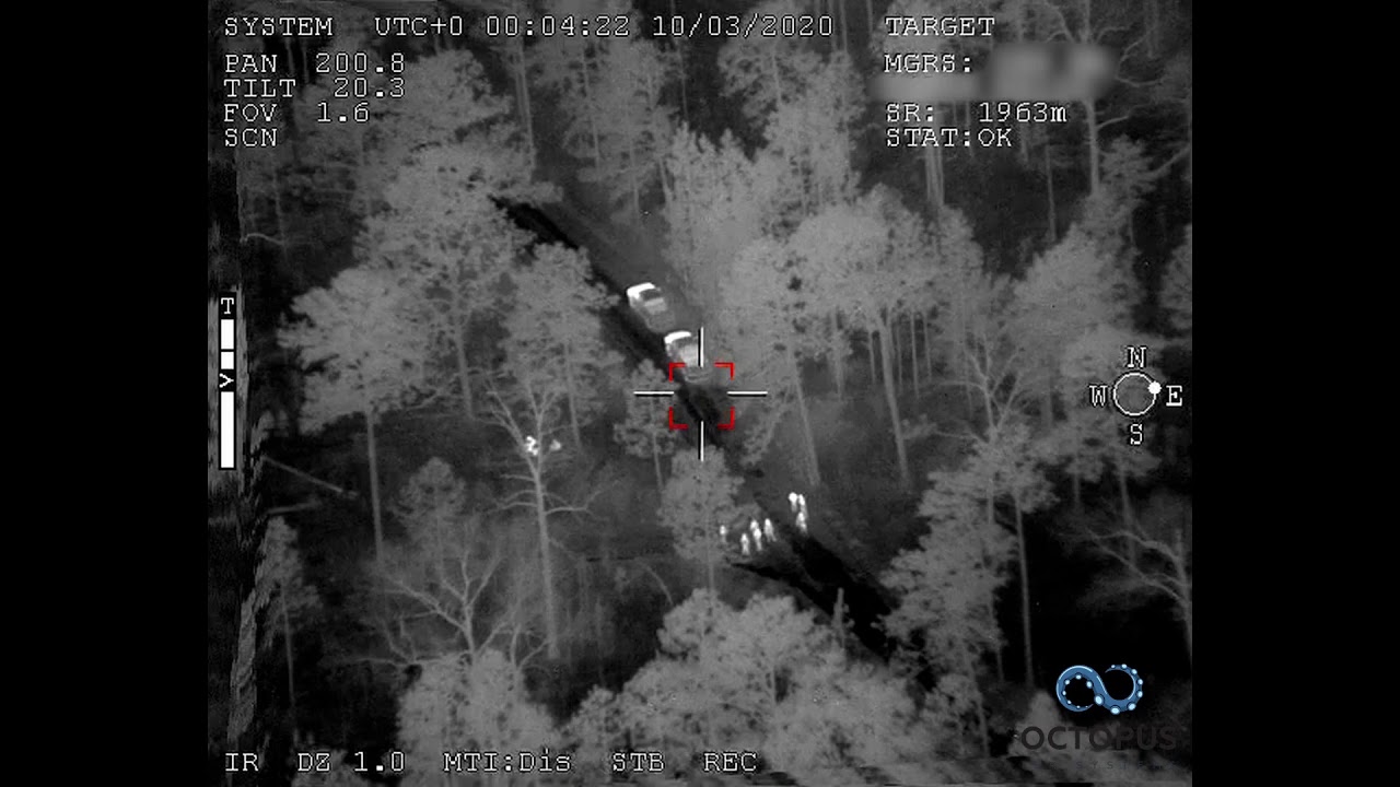 Epsilon 175 MWIR on Fixed Wing UAV / Human Target Identification - YouTube