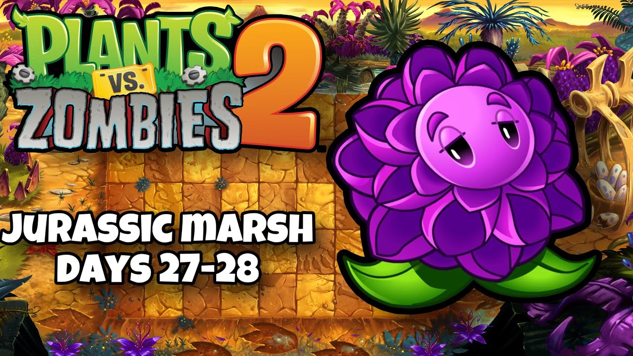 Plants Vs. Zombies 2: Jurassic Marsh Days 27-28 - YouTube