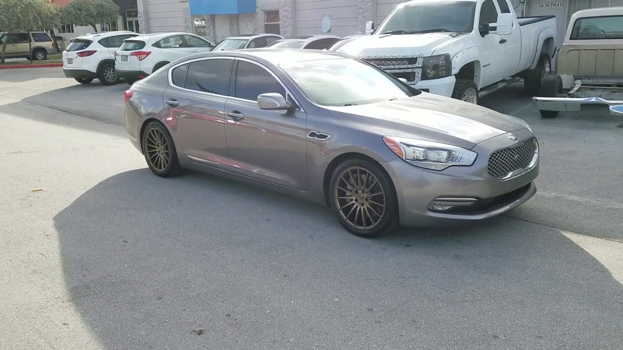 877-544-8473 19 Inch Niche Form M158 Bronze Rims Kia K900 Dubsandtires ...