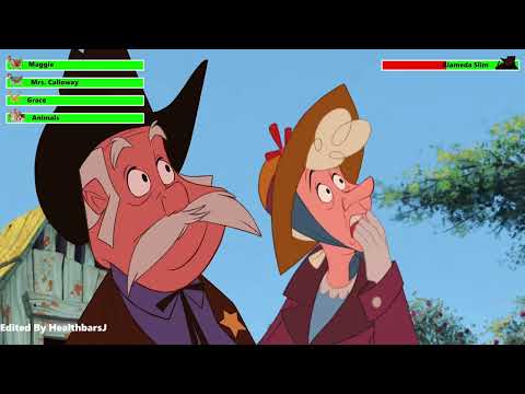 Home on the Range (2004) Final Battle with healthbars
