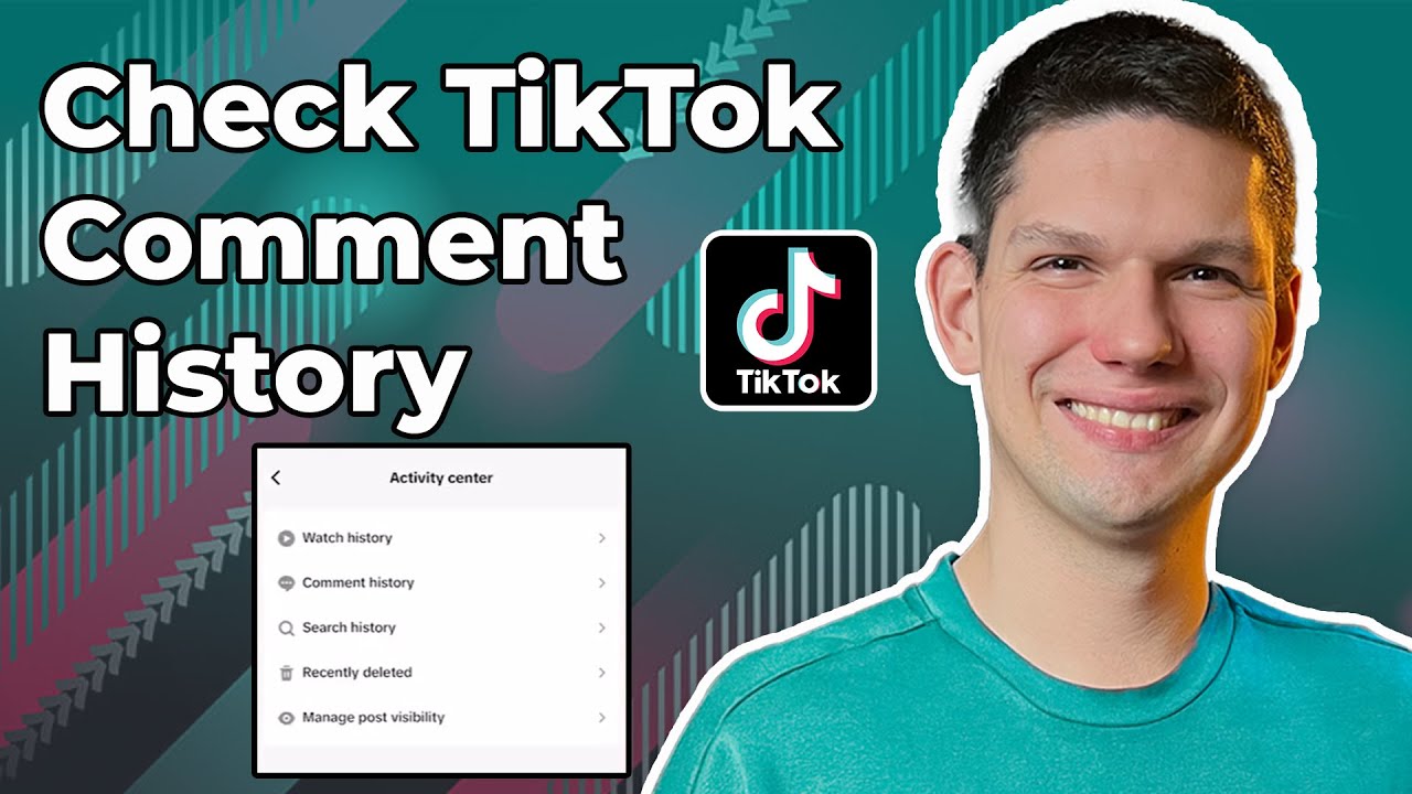 How To Check TikTok Comment History - YouTube