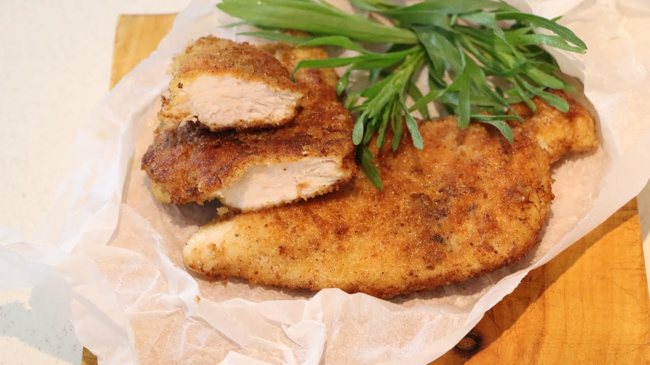 Filet z kurczaka w 10 min.😀Prosty przepis na chrupiący filet z kurczaka ...