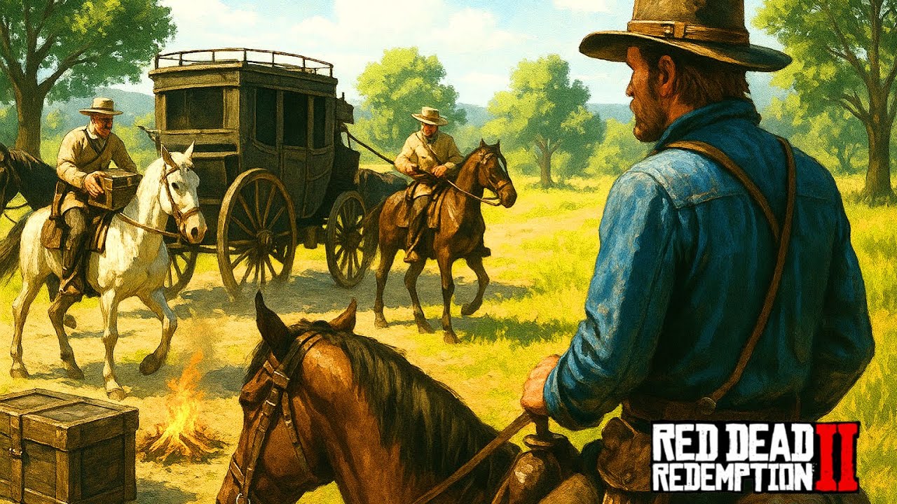 COACH ROBBERY TIP | RED DEAD REDEPTION 2 | PS5 GAMEPLAY - YouTube