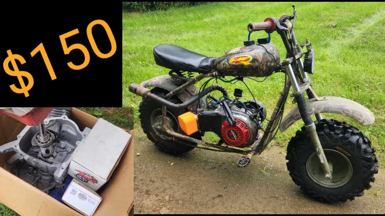 Reviving Coleman CT200U-EX GX160 Mini Bike - YouTube